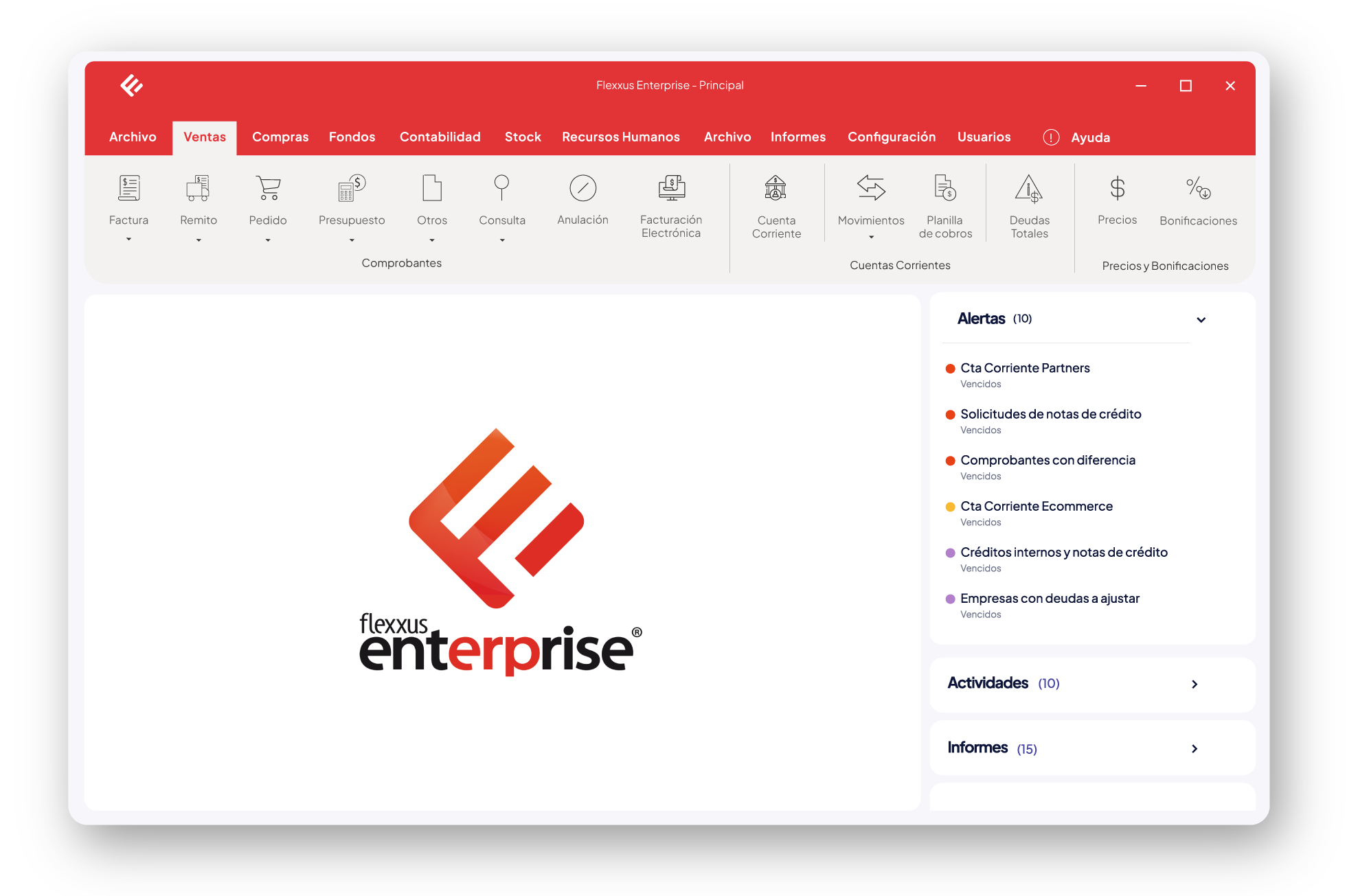 Software de Gestión ERP - Flexxus Enterprise