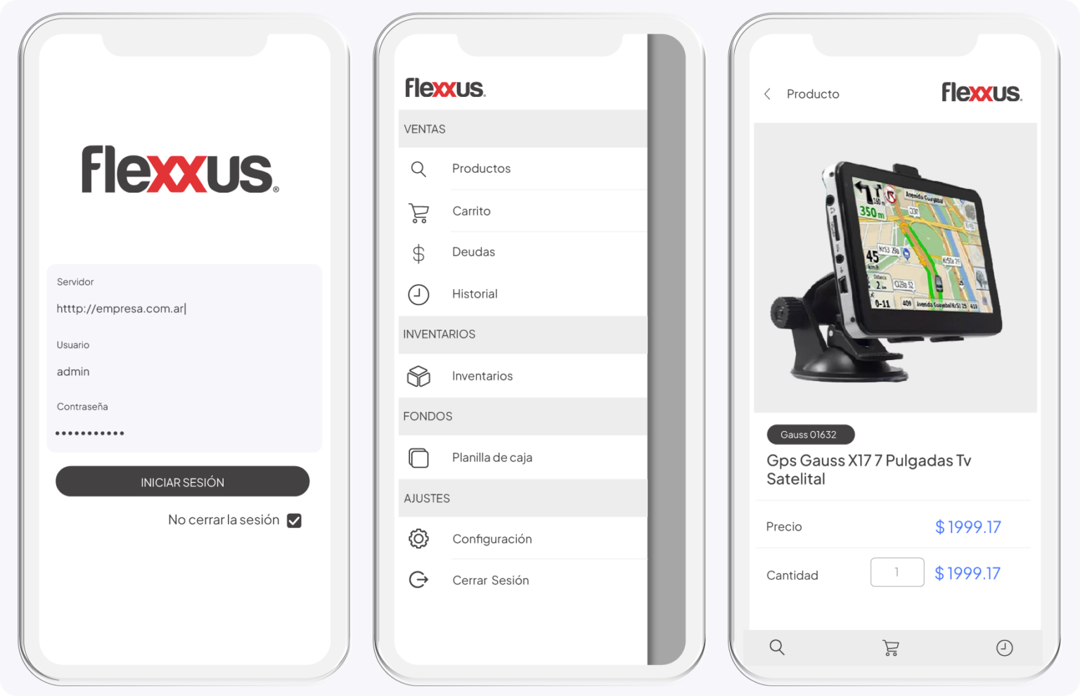 Software de Gestión ERP - Flexxus